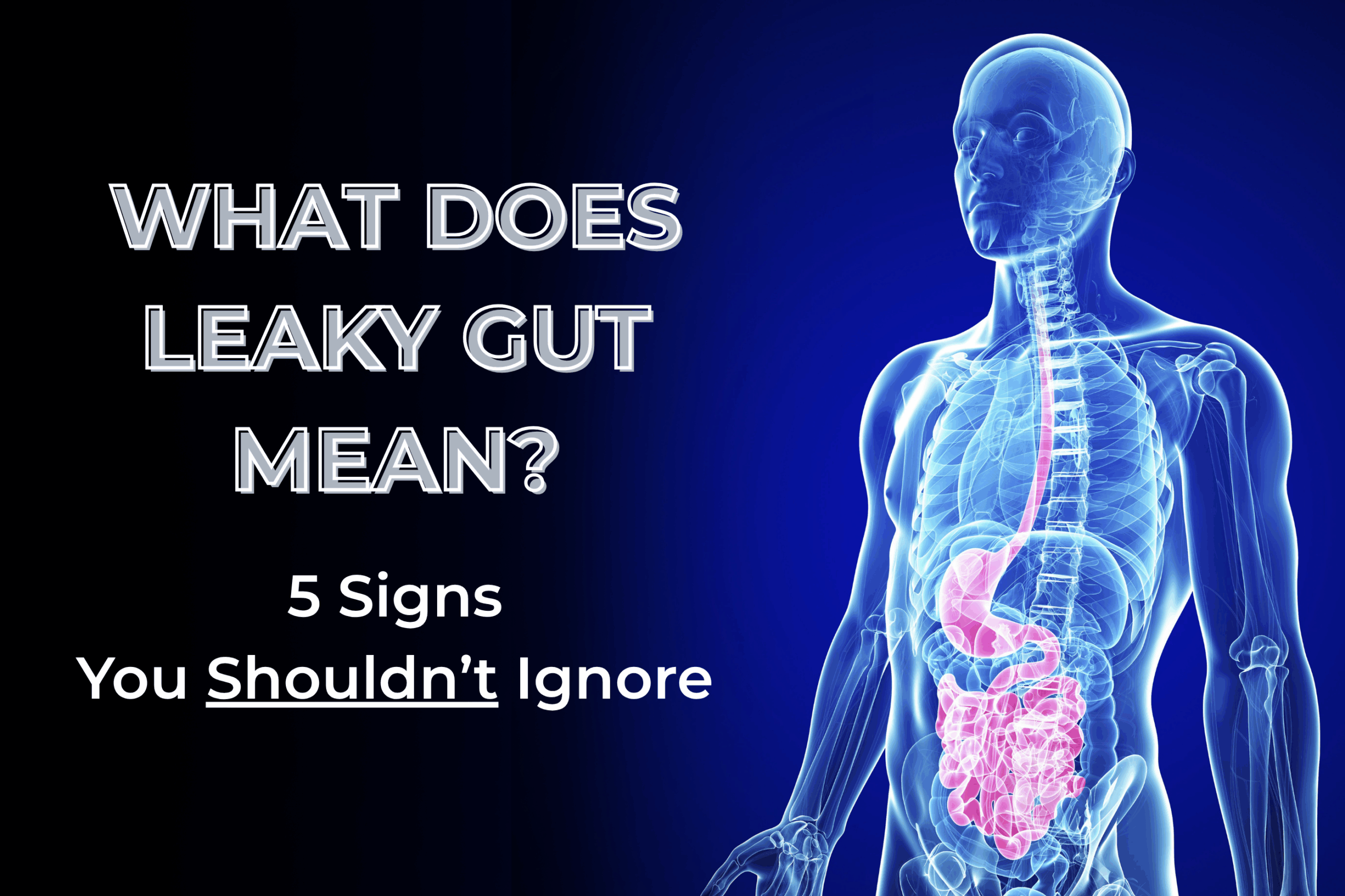 What Does Leaky Gut Mean? 5 Signs You Shouldn’t Ignore - Hotze Health ...